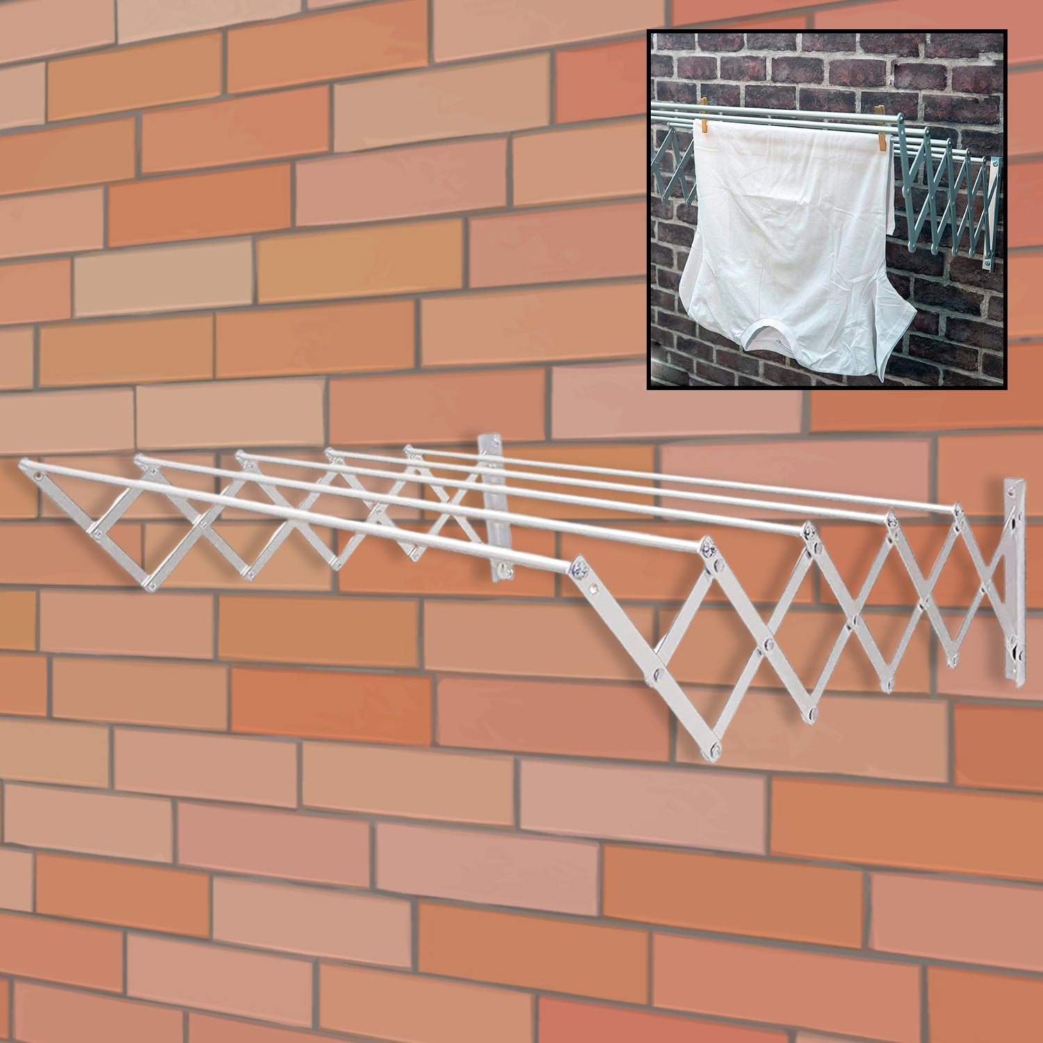 Space-Saving Foldable & Extendable Drying Rack | – Springkart