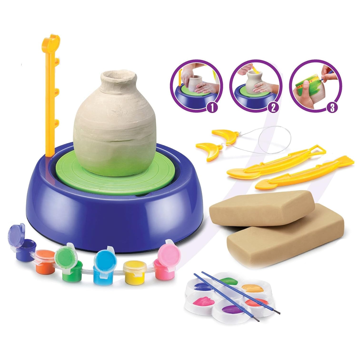 Amazing Educational Pottery Wheel KIT Game Set (1 Set) – Springkart