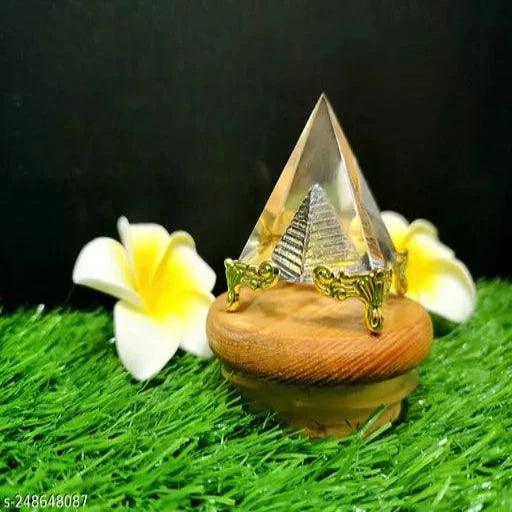 Vastu/Feng Shui Crystal Pyramid for Spreading Positive Energy and Vast ...