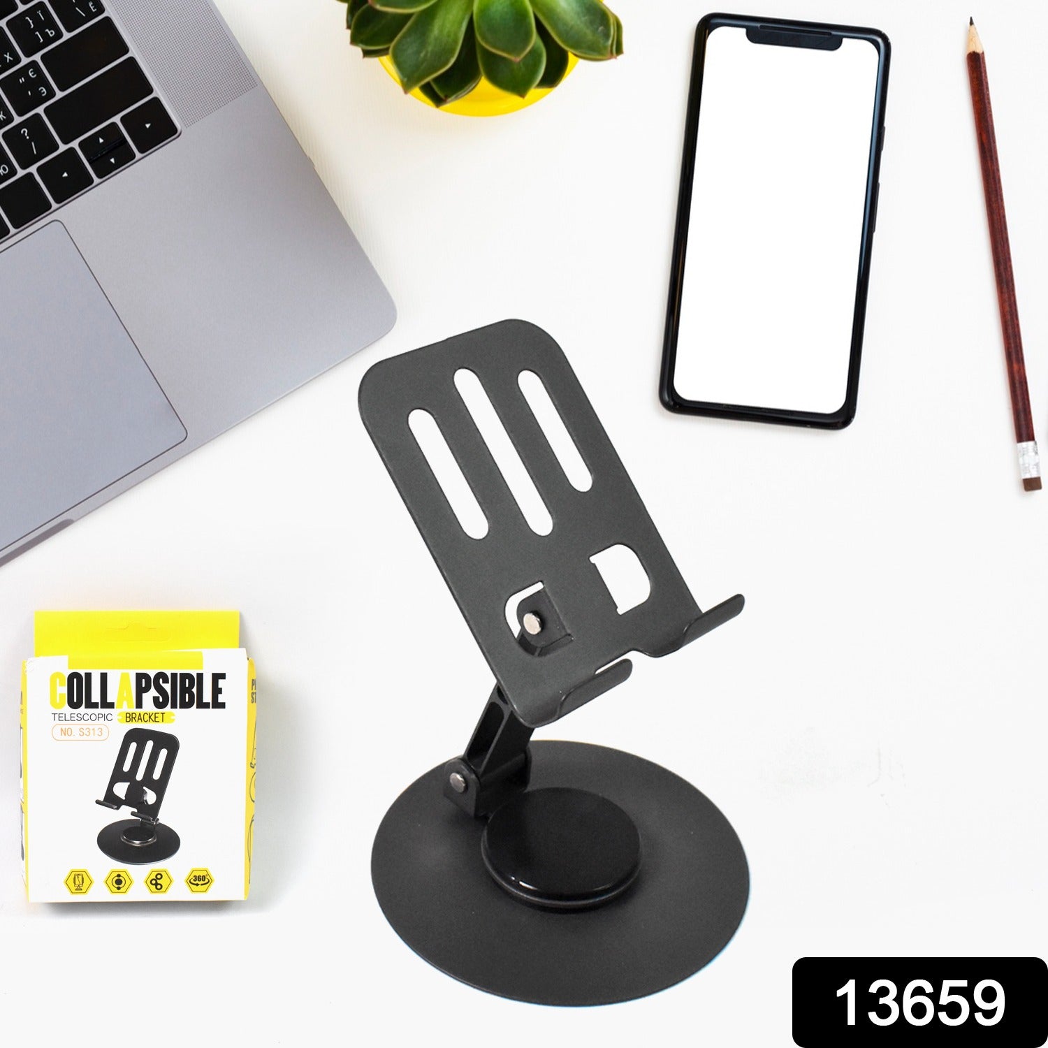 Mobile Stand Foldable 360 Rotatable Mobile Stand (1 Pc) – Springkart