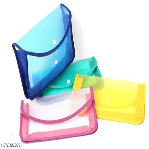 Flexi Button Bag Cheque Book Holder/Document Holder/Passbook Holder 6 ...